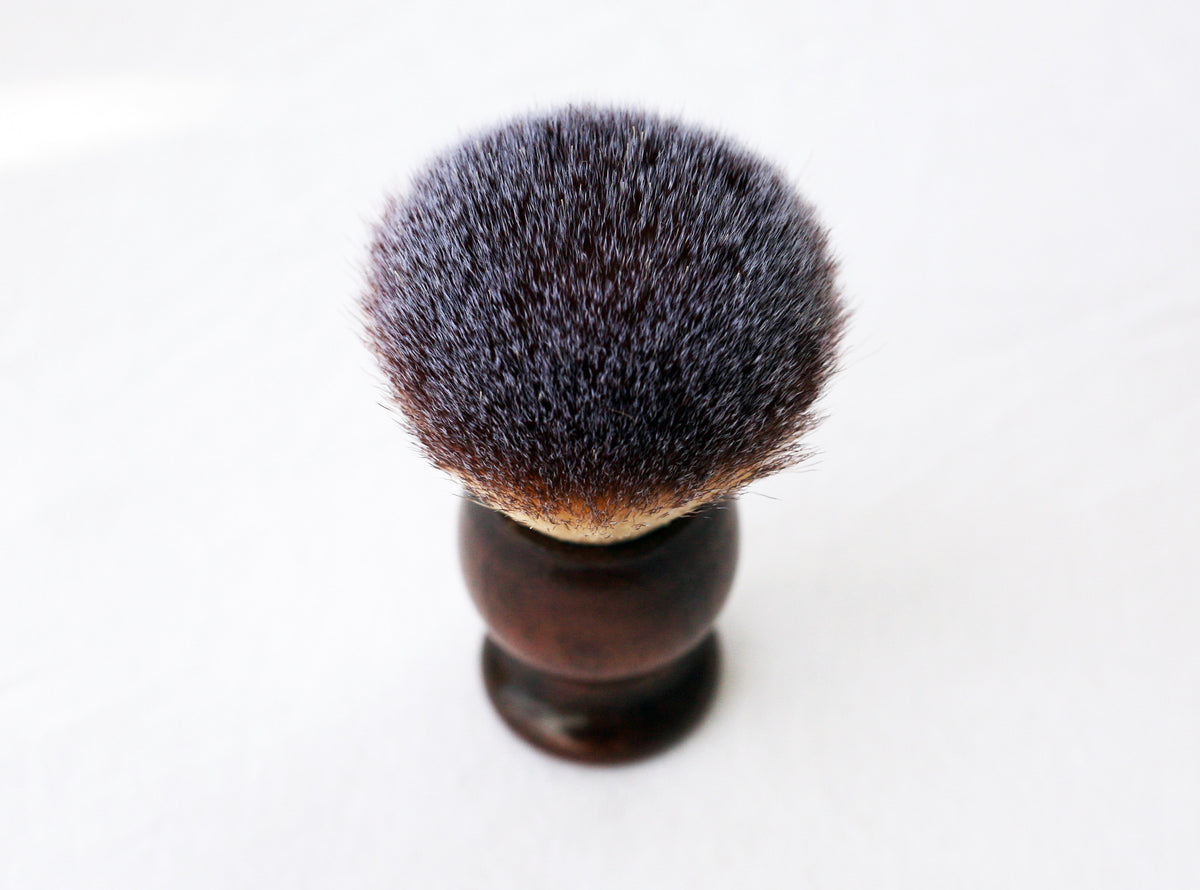 Walnut plisson Lather shave Brush – CreationsByWill